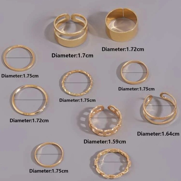 Jewelry | Nwt 1 Pc Simple Ring Set | Poshmark